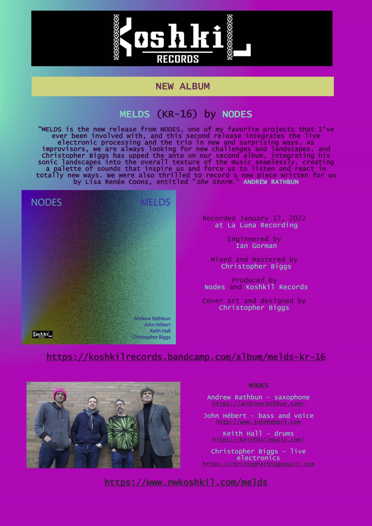 Andrew Rathbun | Saxophonist, Composer and Educator